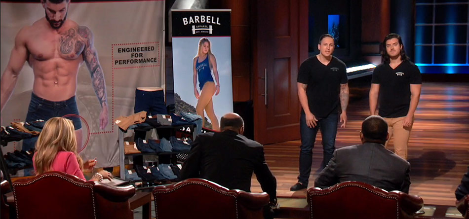 Barbell Clothing Shark Tank