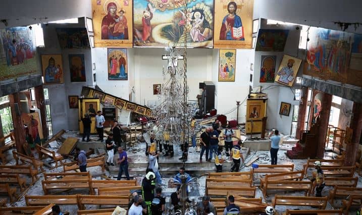 Suicide Bomber Kills Over 25 in Attack on Syrian Church - Gazette Review