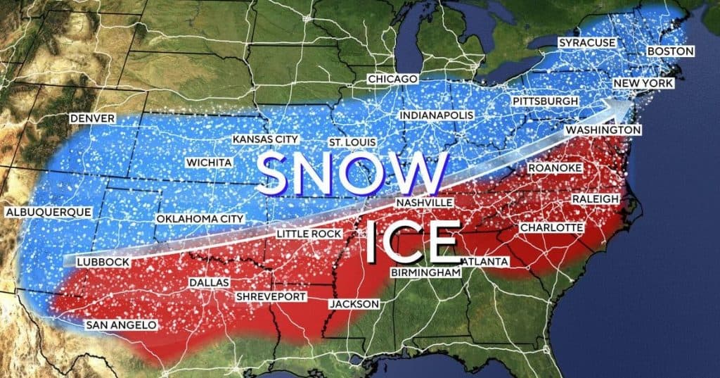 Life-Threatening Winter Storm to Slam U.S. With Snow, Ice, and Extreme ...